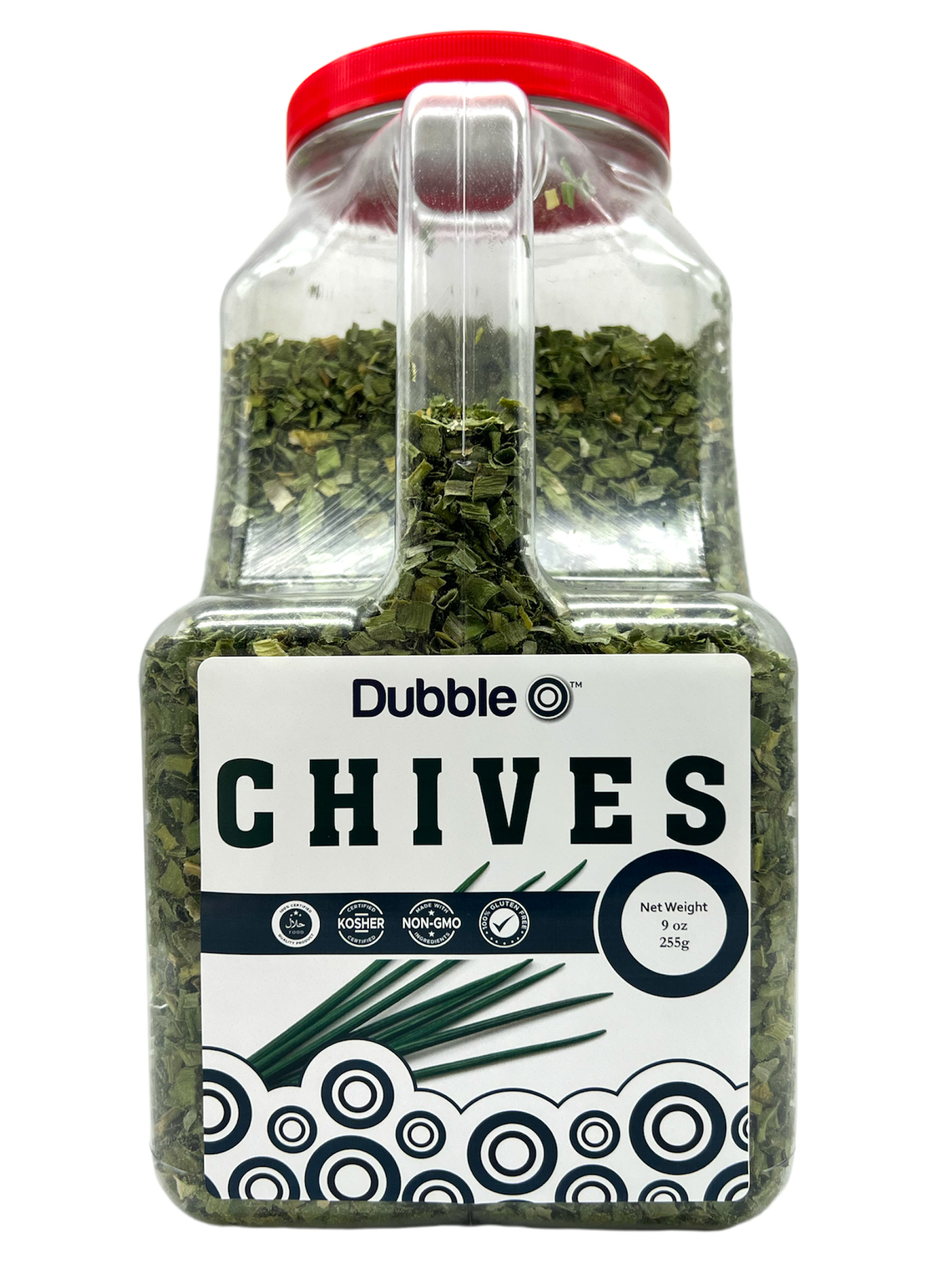 Dried Chives in Bulk – 9 oz - Dubble O - Quality Herbs and Spices